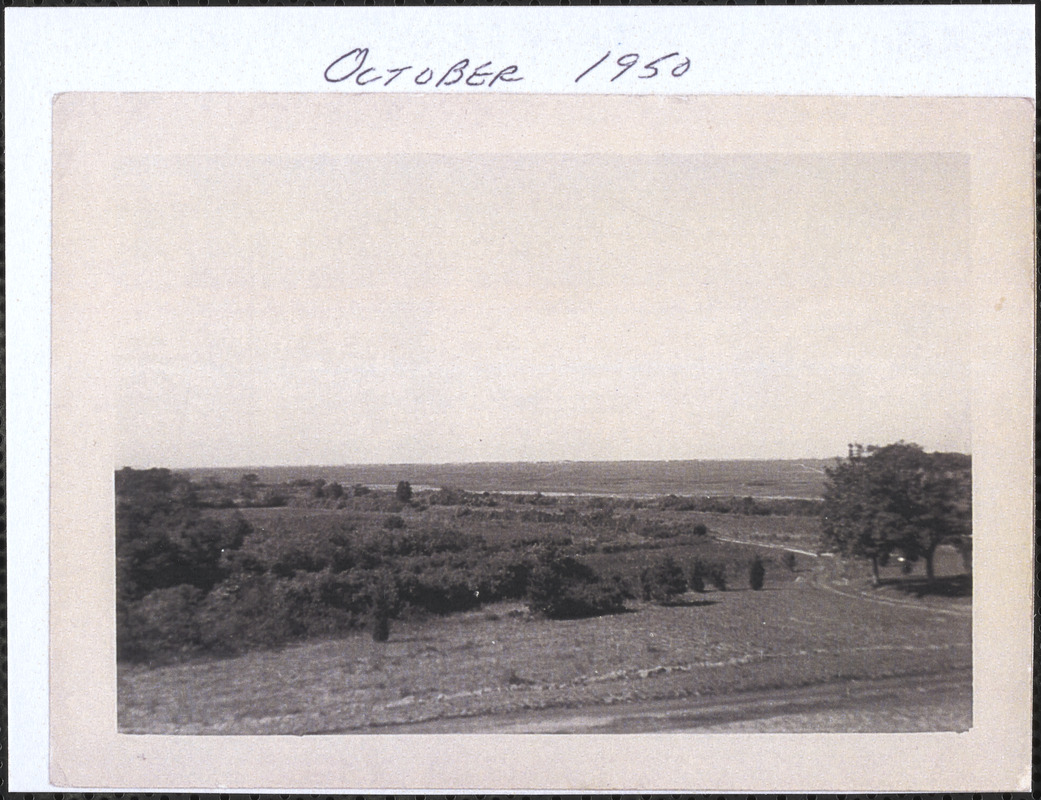Bray Farm, view over marsh - Digital Commonwealth