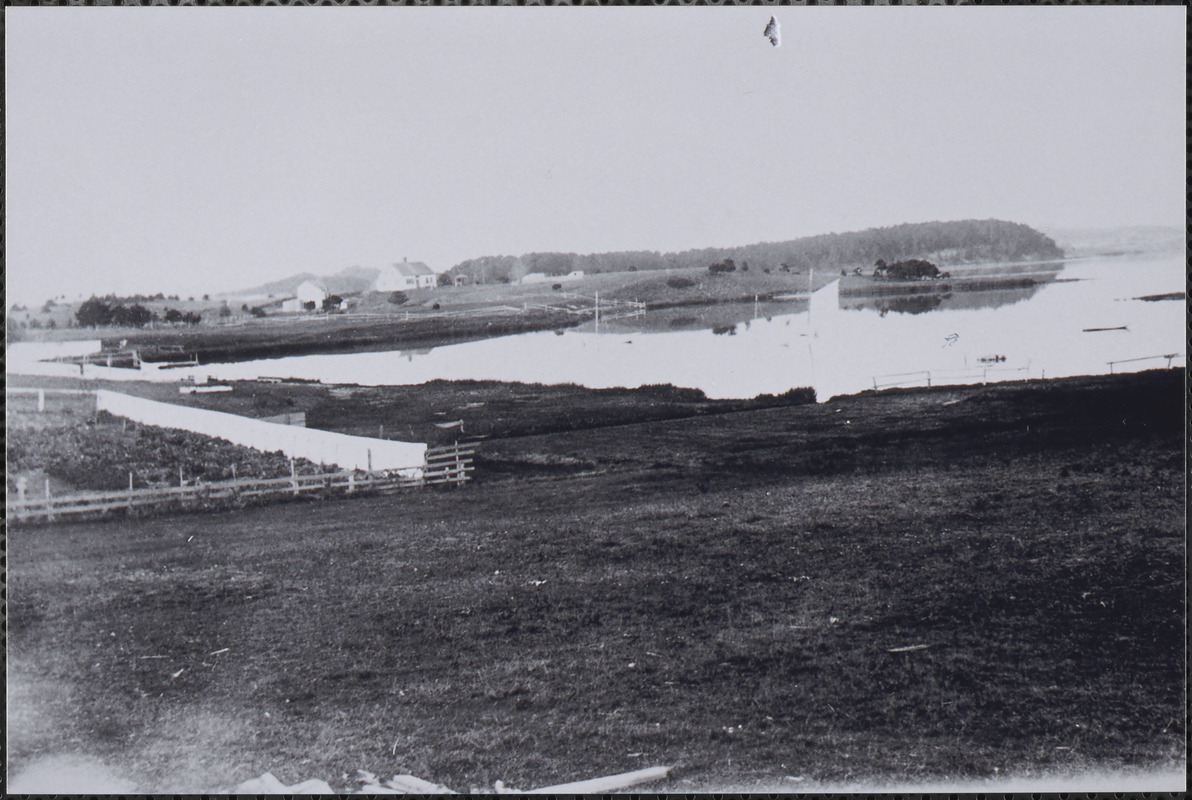 Grand Cove at sunset - Digital Commonwealth