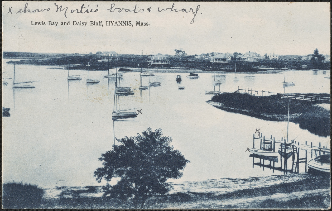 Lewis Bay, and daisy bluff, Hyannis, Mass. - Digital Commonwealth