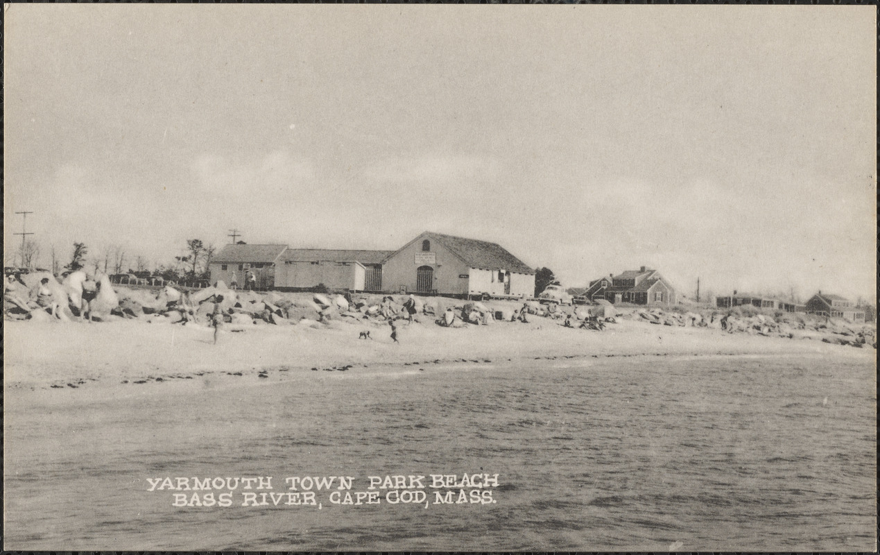 Yarmouth town park beach, Bass River, Cape Cod, Mass. - Digital ...