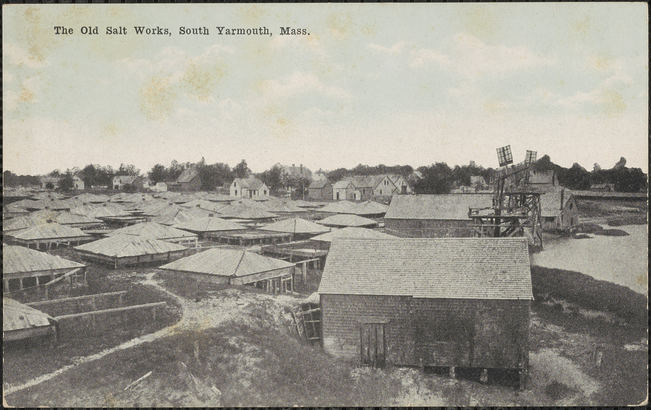 The old salt works, South Yarmouth, Mass. - Digital Commonwealth
