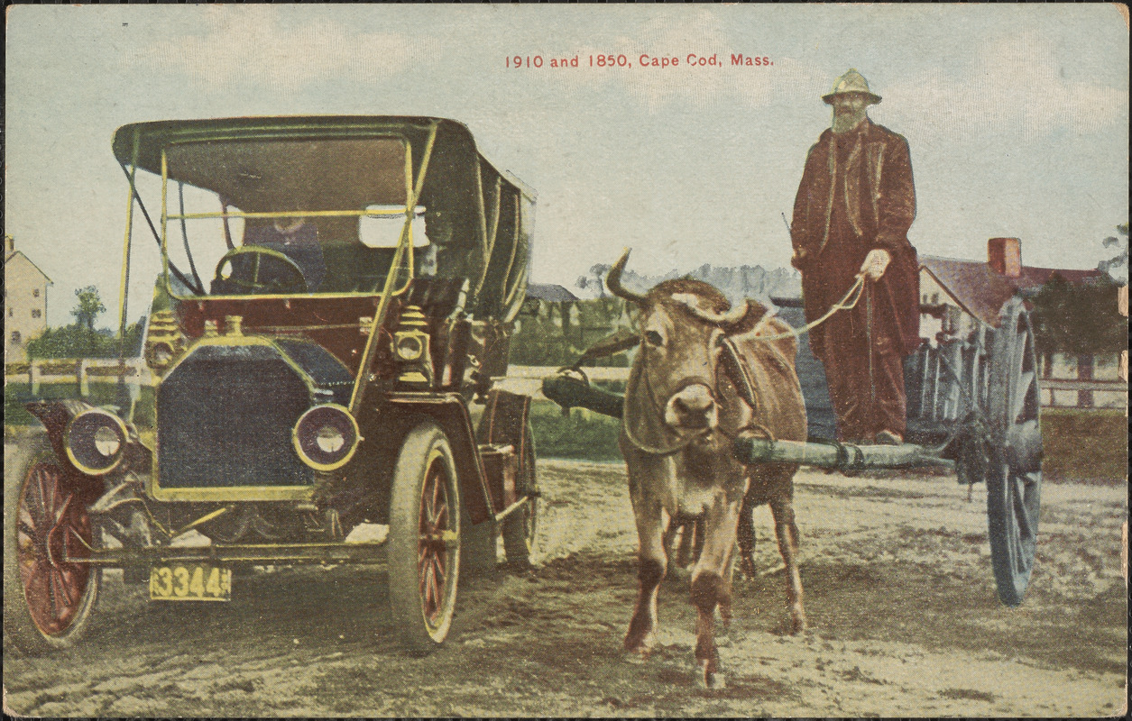 1910 and 1850, Cape Cod, Mass. - Digital Commonwealth