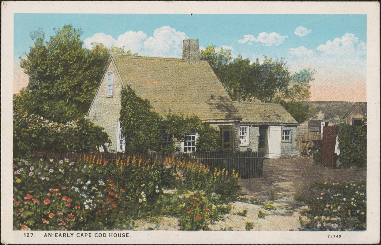 An early Cape Cod house - Digital Commonwealth