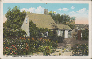 An early Cape Cod house - Digital Commonwealth