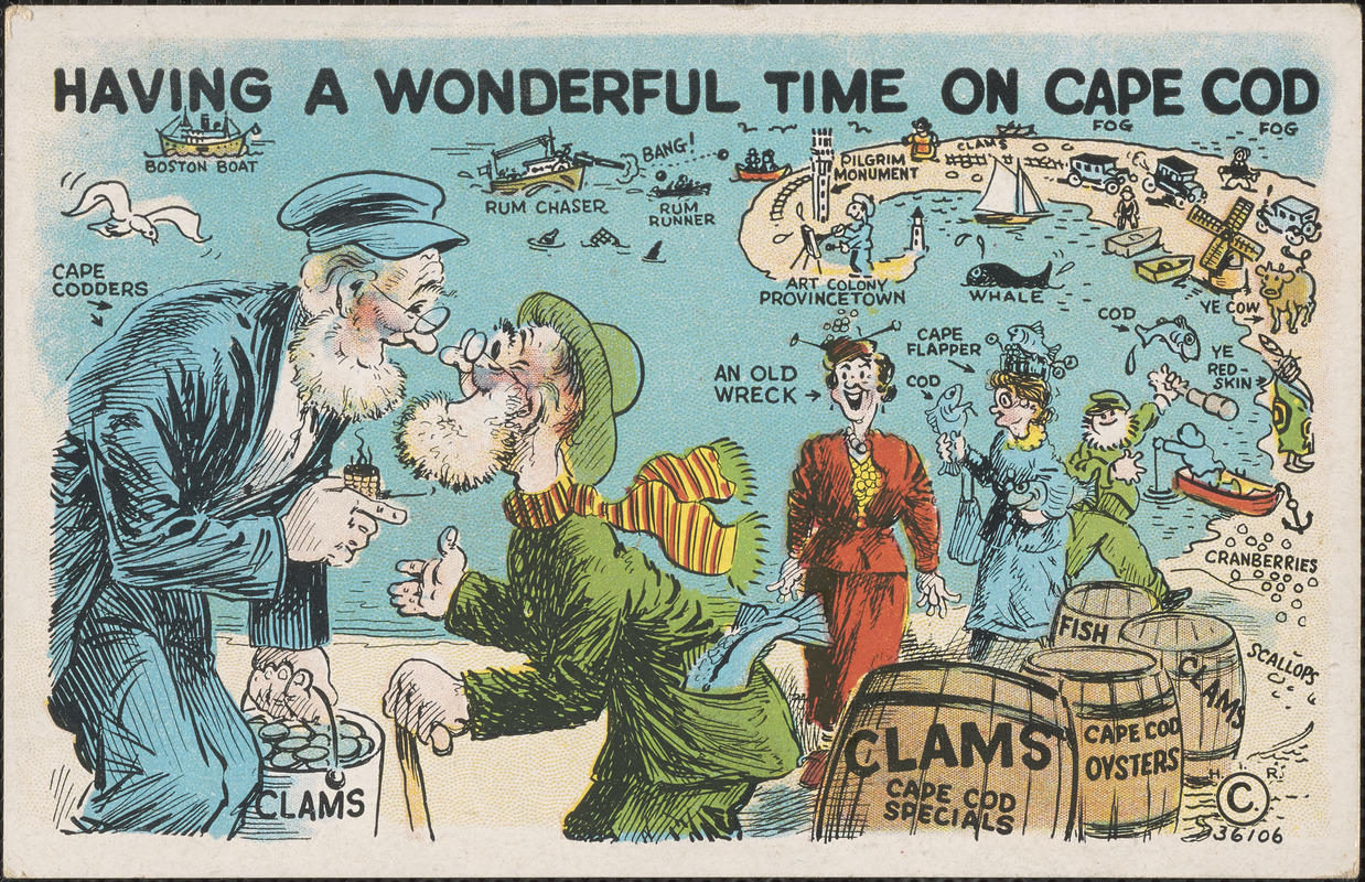 Having a wonderful time on Cape Cod - Digital Commonwealth