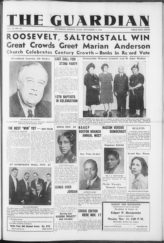 The Guardian. November 09, 1940 - Digital Commonwealth