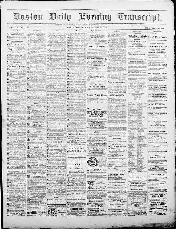 Boston Daily Evening Transcript - Digital Commonwealth