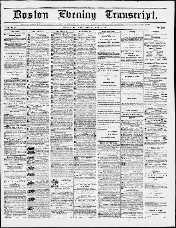 Boston Evening Transcript - Digital Commonwealth