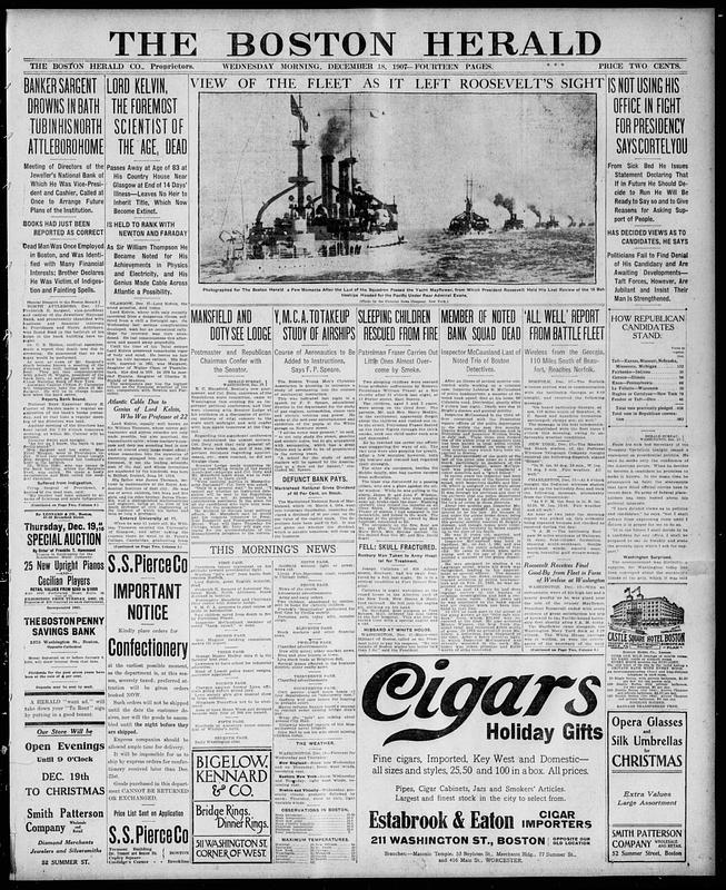 The Boston Herald. December 18, 1907 - Digital Commonwealth