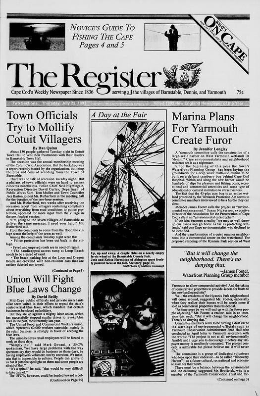 The Register. July 22, 1993 - Digital Commonwealth