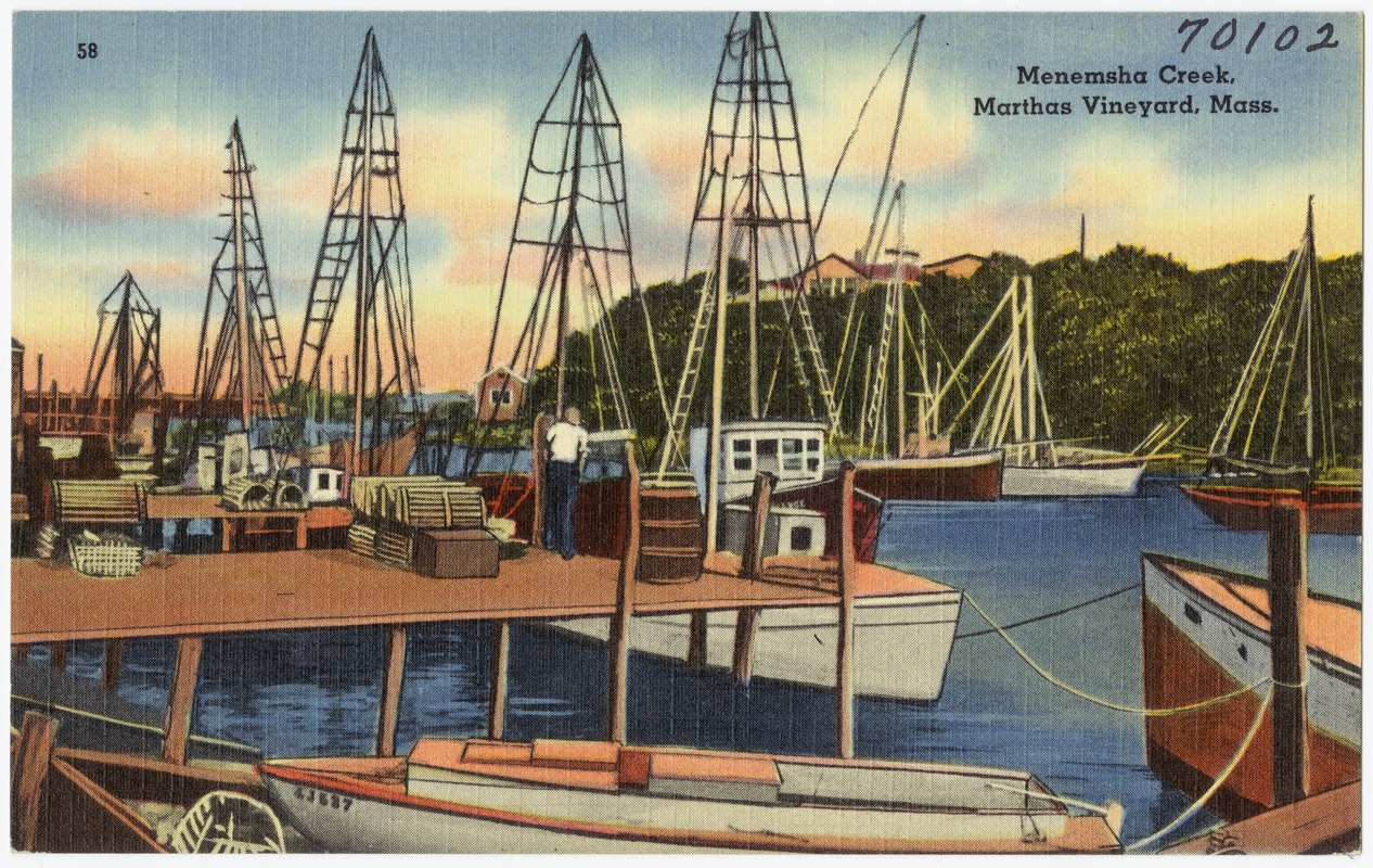 Menemsha Creek, Martha's Vineyard, Mass. - Digital Commonwealth