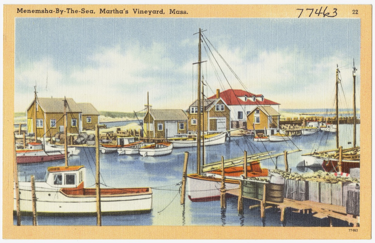 Menemsha-By-The-Sea, Martha's Vineyard, Mass. - Digital Commonwealth
