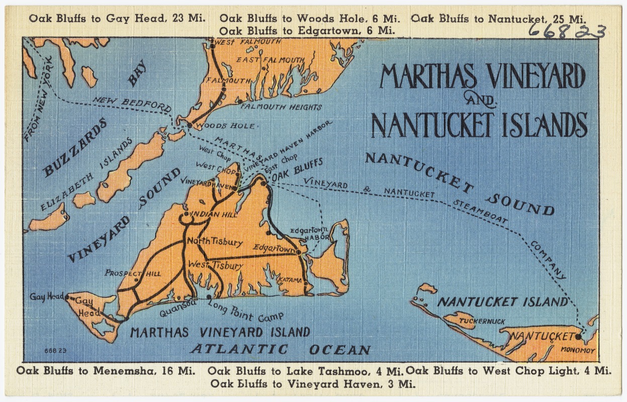 Martha's Vineyard and Nantucket Islands - Digital Commonwealth