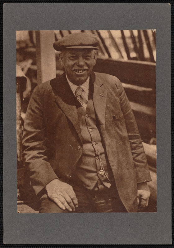 Captain George Fred Tilton of the Charles W. Morgan - Digital Commonwealth