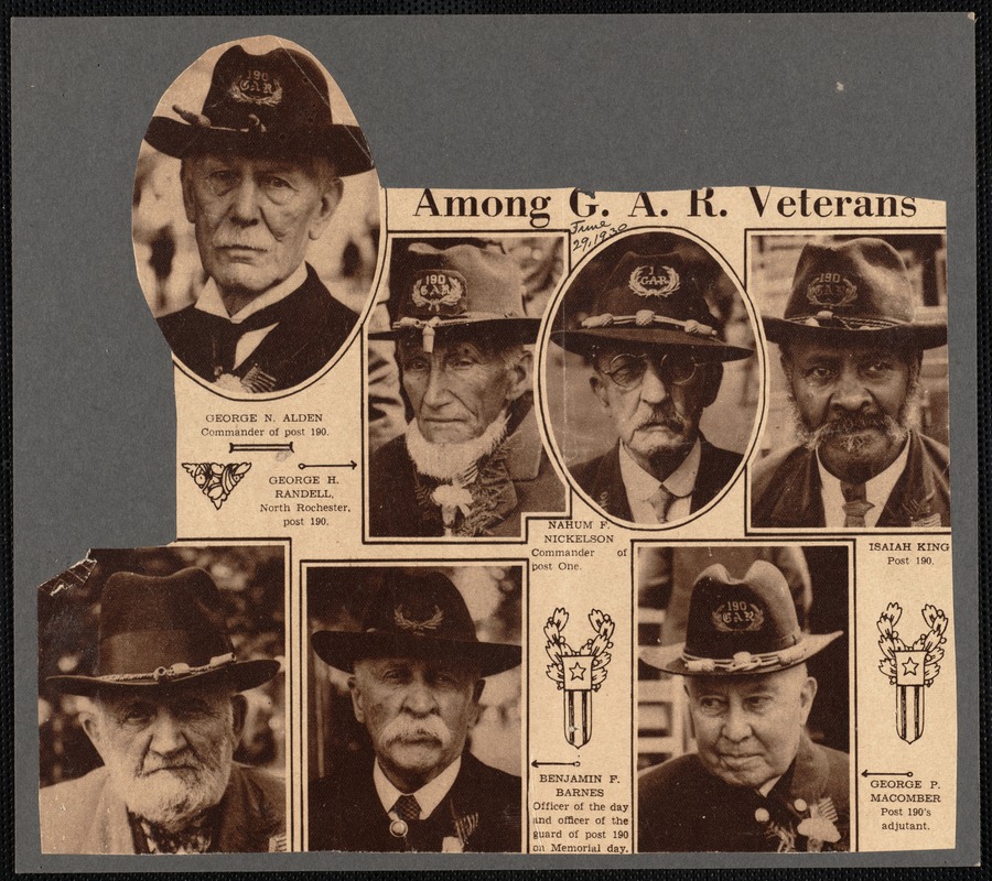 Grand Army of the Republic (GAR) Veterans photographs - Digital ...