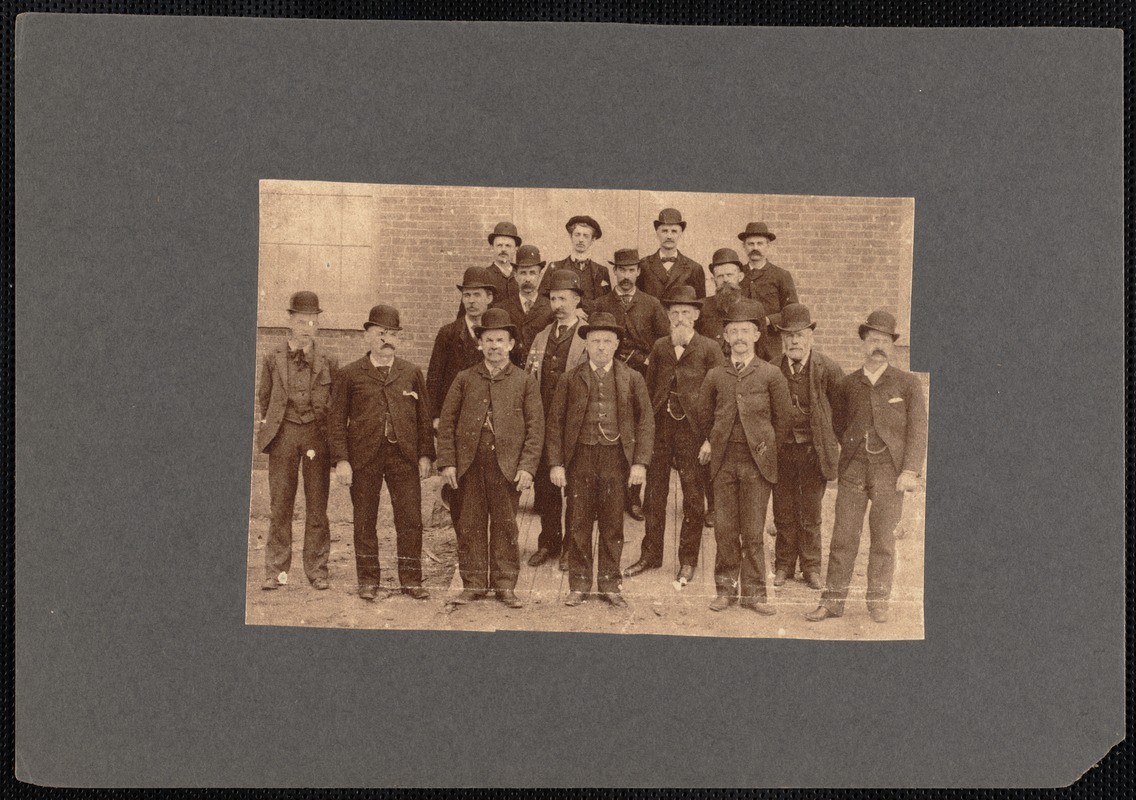 Machine shop crew, Morse Twist Drill and Machine company, New Bedford ...