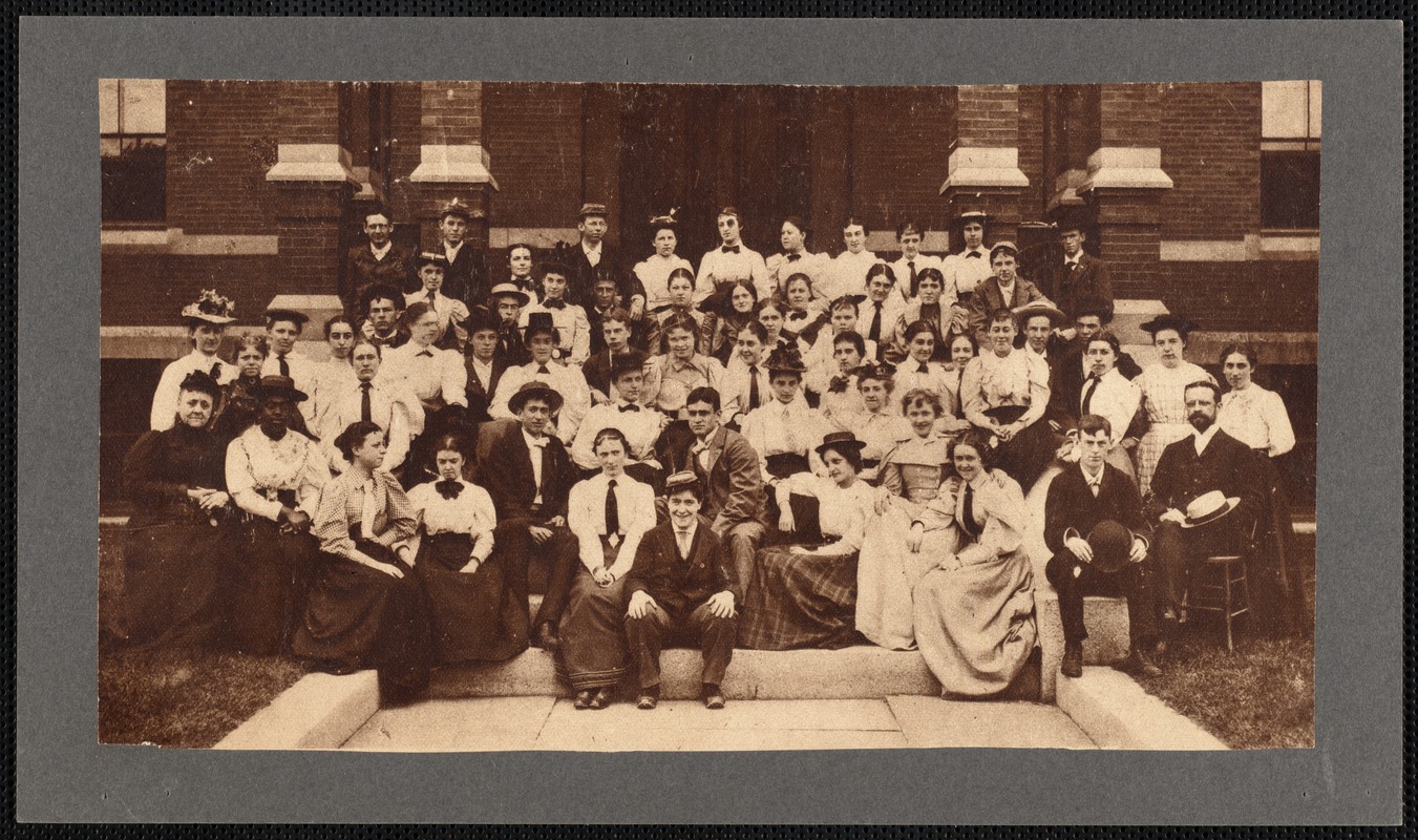 New Bedford High School Class of 1896, New Bedford, MA - Digital ...