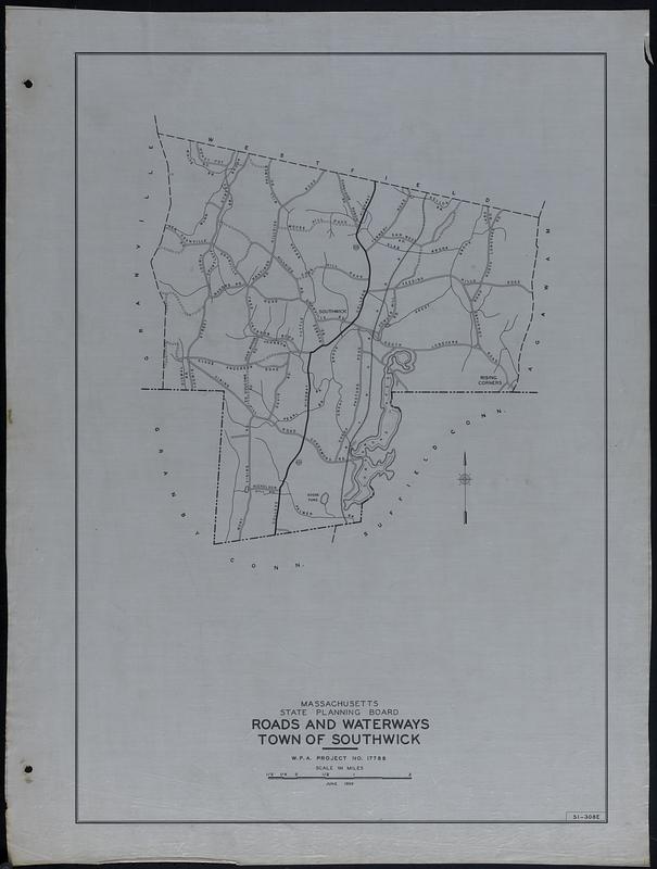 Roads and Waterways Town of Southwick - Digital Commonwealth