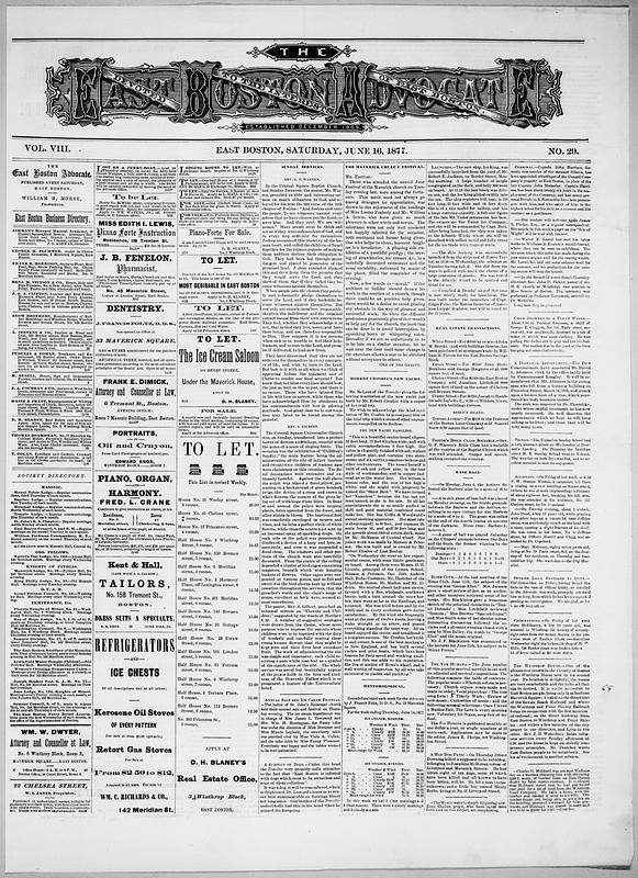 The East Boston Advocate - Digital Commonwealth