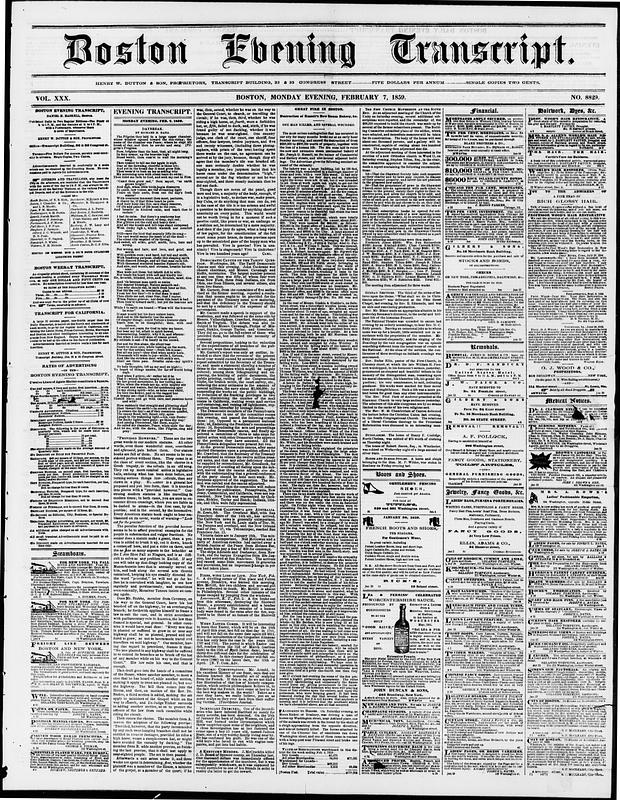 Boston Evening Transcript - Digital Commonwealth