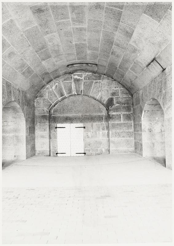 Ft. Independence, Castle Island, South Boston. Photo of interior after ...