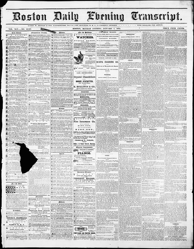 Boston Daily Evening Transcript - Digital Commonwealth