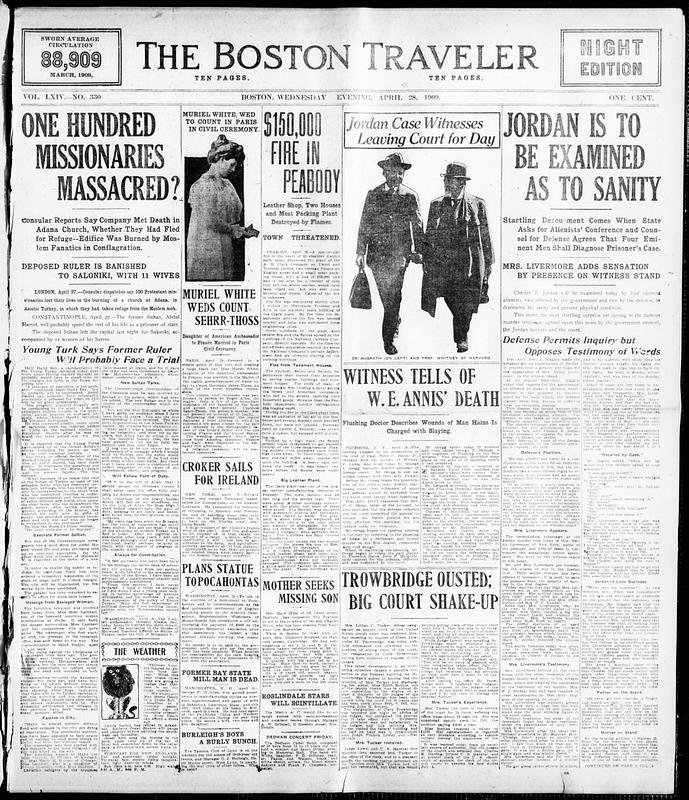 The Boston Traveler. April 28, 1909 - Digital Commonwealth