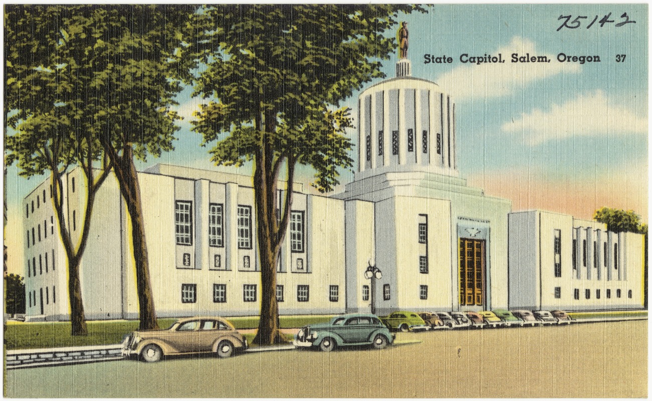 State Capitol, Salem, Oregon - Digital Commonwealth