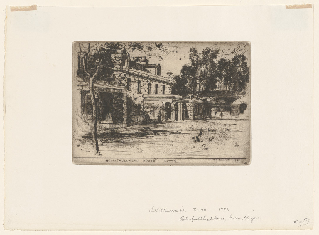 Holmfauldhead House, Govan - Digital Commonwealth