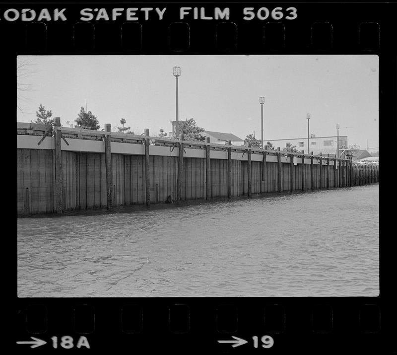 Waterfront pilings - Digital Commonwealth