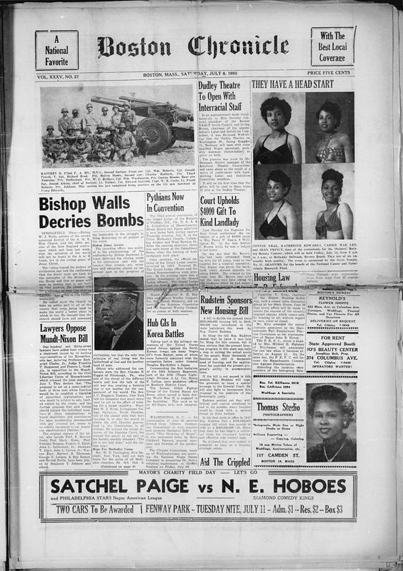 Boston Chronicle. July 08, 1950 - Digital Commonwealth