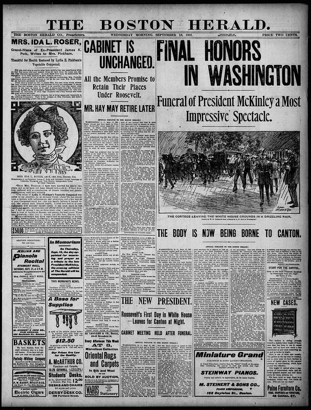 The Boston Herald. September 18, 1901 - Digital Commonwealth
