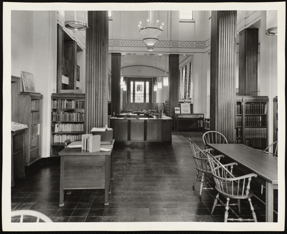 Newton Free Library branches & bookmobile. Newton, MA. Newtonville ...