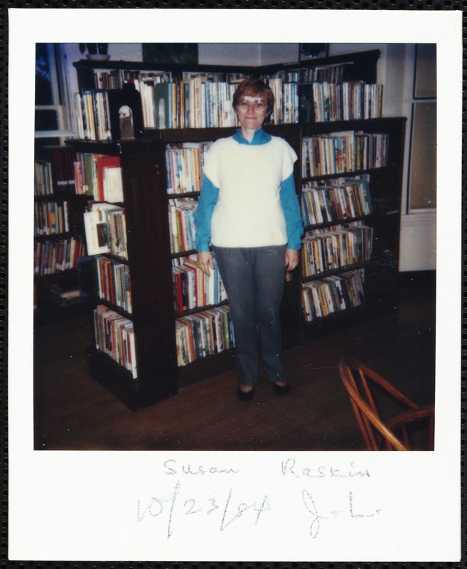 Newton Free Library, Newton, MA. Staff & trustees. Susan Raskin ...