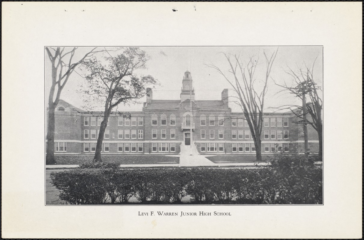 Warren Junior High School - Digital Commonwealth