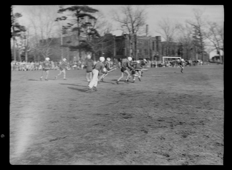 Lacrosse, Springfield vs Boston Lacrosse Club 1947 - Digital Commonwealth