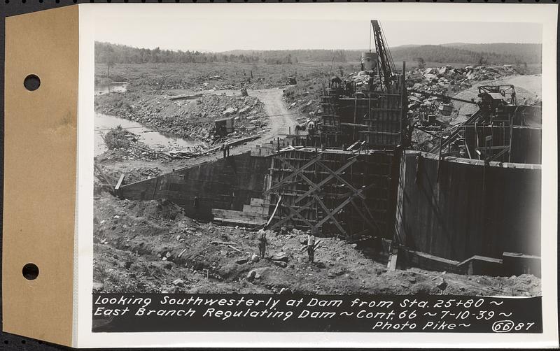Contract No. 66, Regulating Dams, Middle Branch (New Salem), and East ...