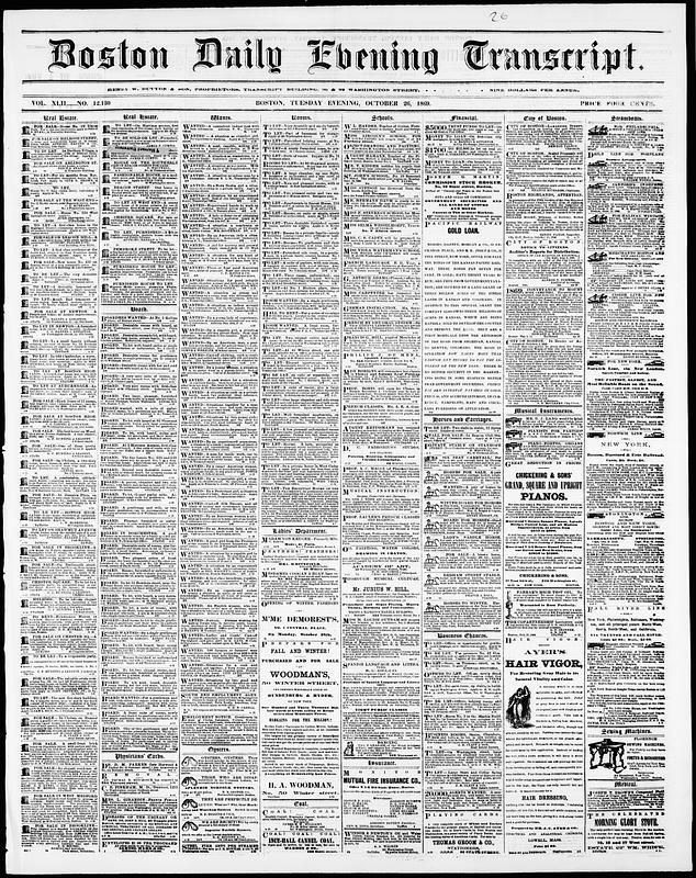 Boston Daily Evening Transcript - Digital Commonwealth