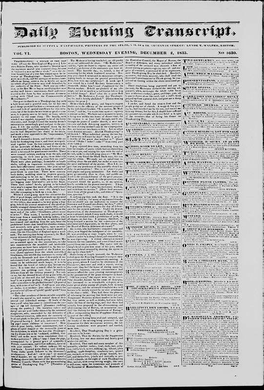 Daily Evening Transcript - Digital Commonwealth