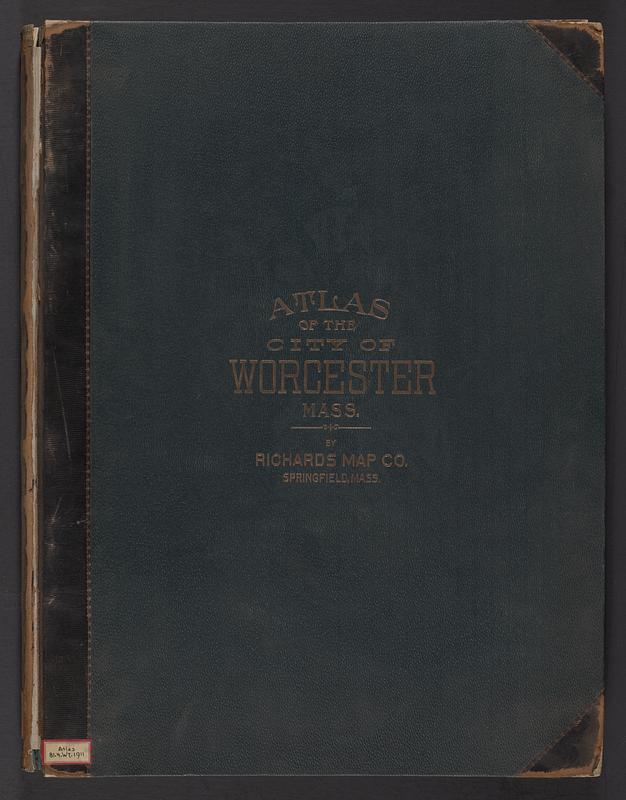 Richards standard atlas of the City of Worcester Massachusetts ...