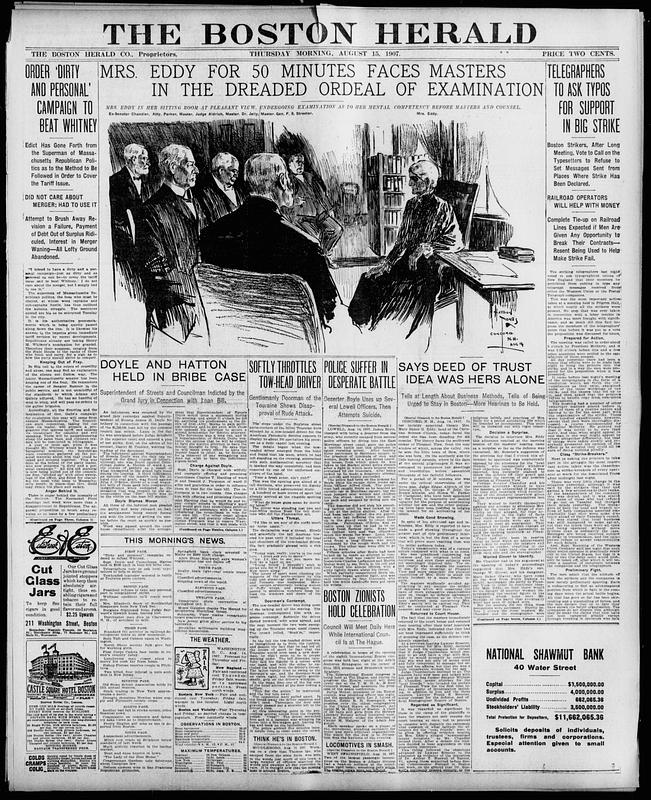 The Boston Herald. August 15, 1907 - Digital Commonwealth