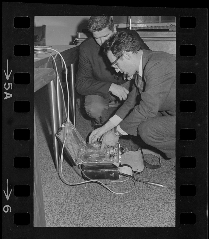 Titicut Follies' hearing taped - Timothy Asch, (right), Cambridge ...