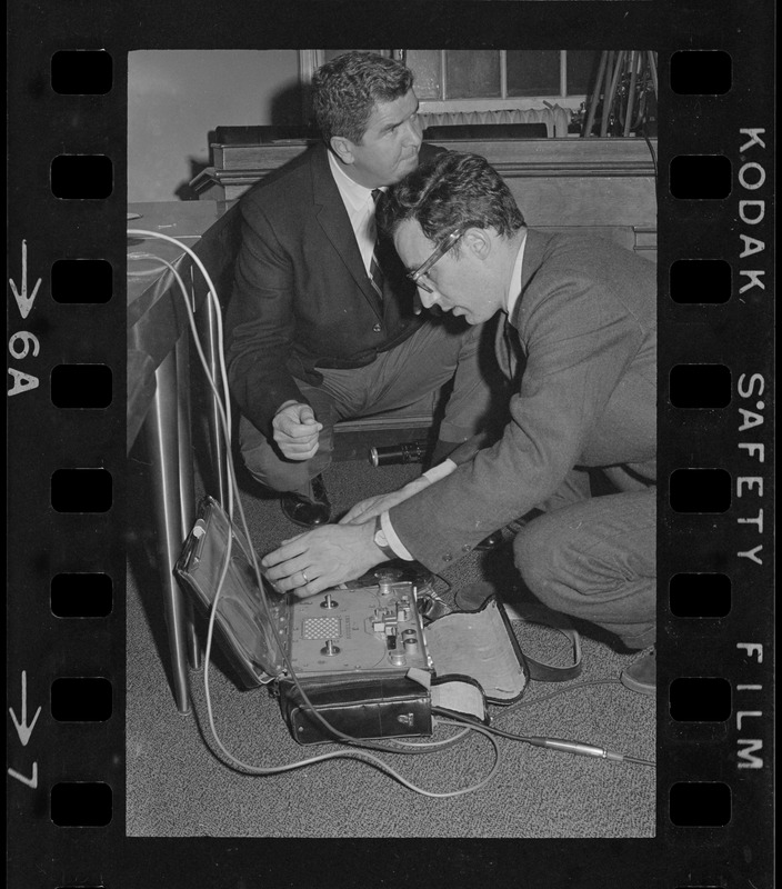 Titicut Follies' hearing taped - Timothy Asch, (right), Cambridge ...