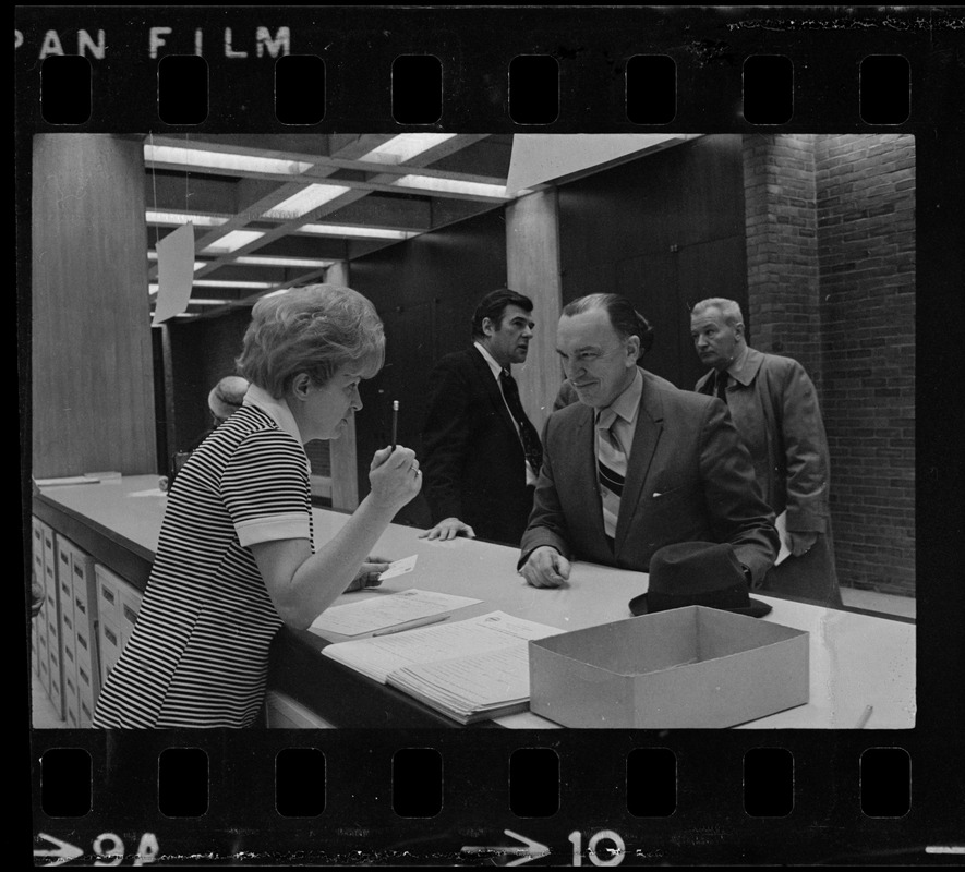 Teddy Green, reformed bank robber, and election clerk Ruth Kelly ...