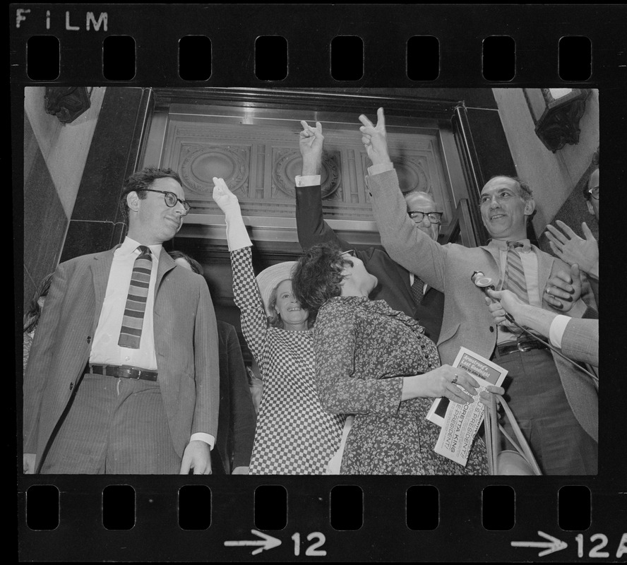 Marcus Raskin, left, Dr. Benjamin Spock, center right, and author ...