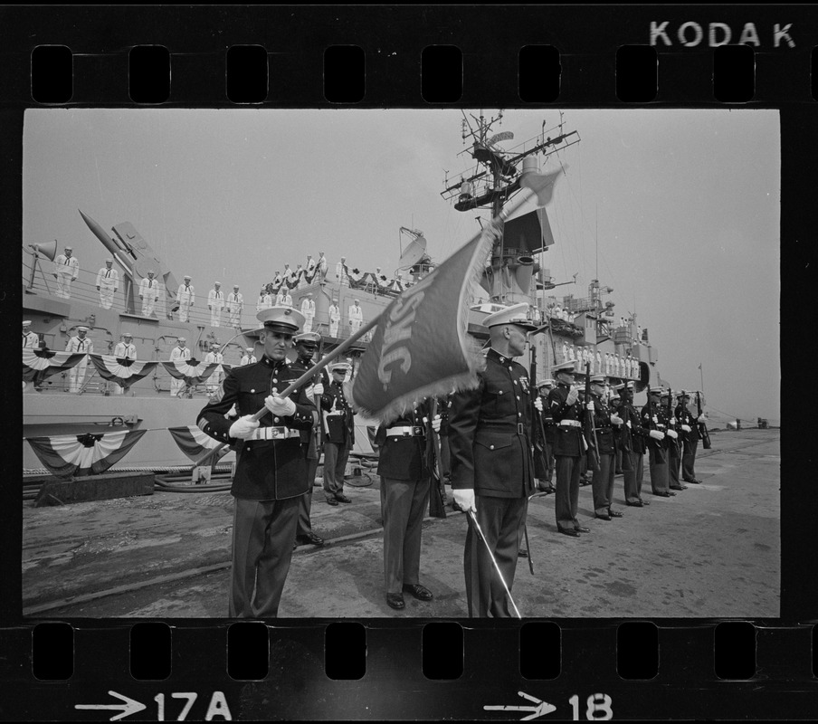 Commissioning ceremony for the guided missile ship USS Page - Digital ...