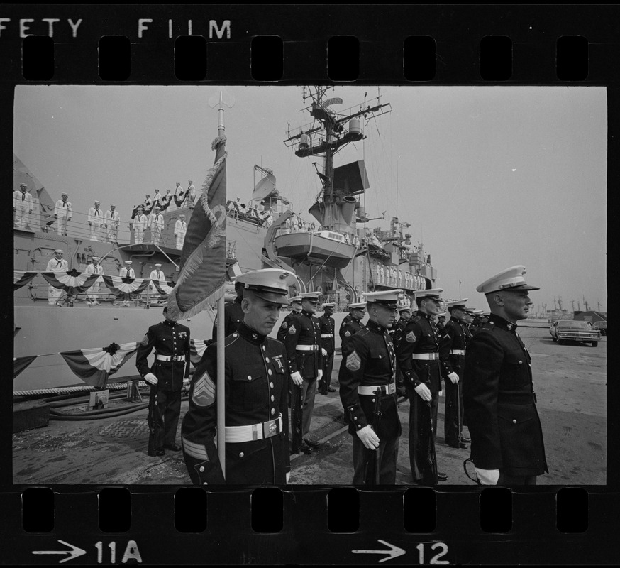 Commissioning ceremony for the guided missile ship USS Page - Digital ...