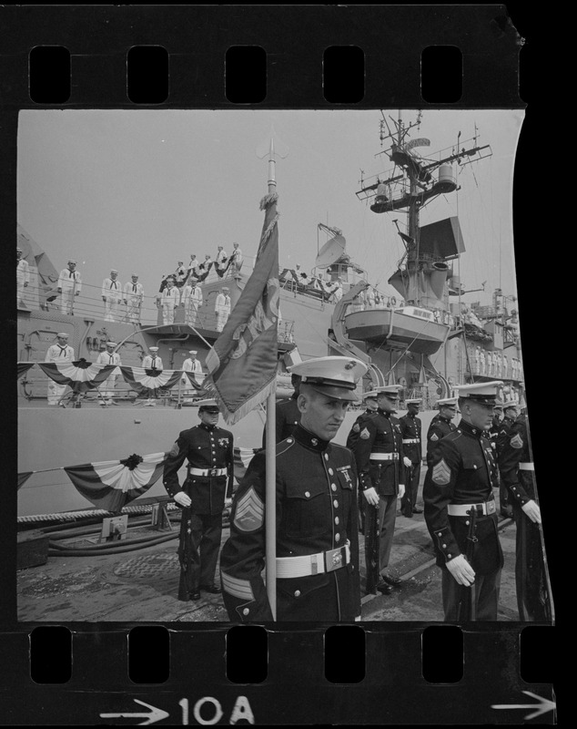 Commissioning ceremony for the guided missile ship USS Page - Digital ...