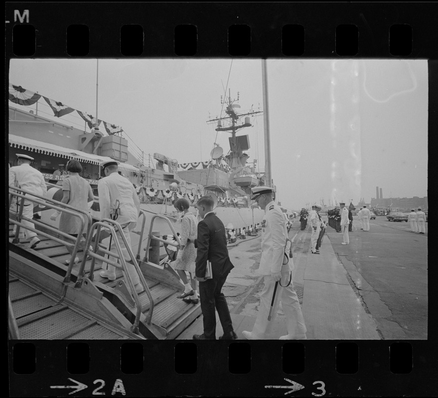 Commissioning ceremony for the guided missile ship USS Page - Digital ...