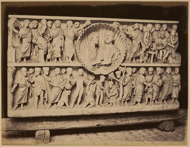 Sarcophagus of the "two brothers" - Digital Commonwealth